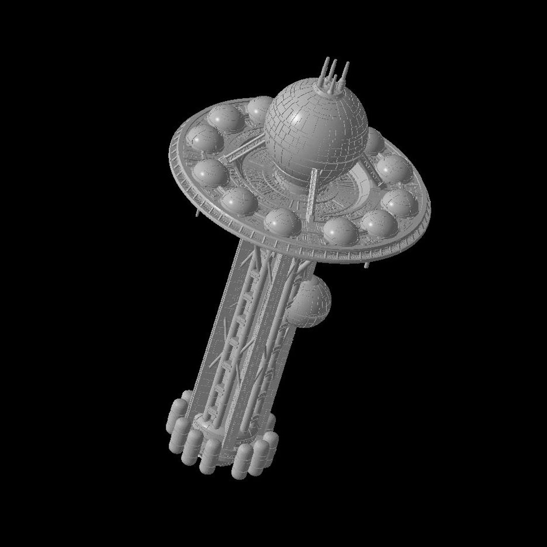 Ark Class Civilian unarmed Space Station pre Supported - Etsy