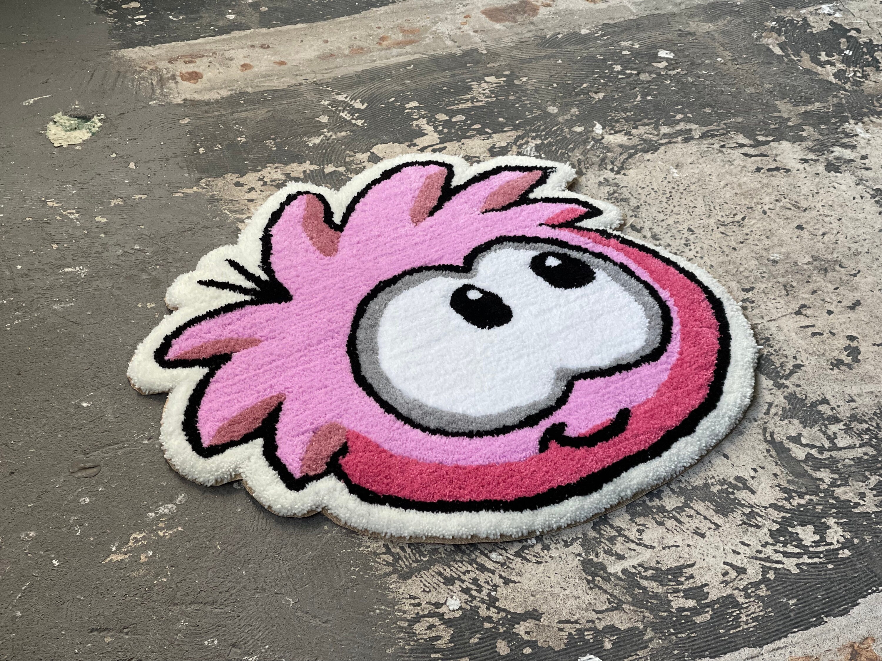 Custom Tufted Rug Handmade Club Penguin Puffles Wool Wall - Etsy