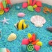 Under the Sea Sensory Kit Ocean Play Pasta Coral Reef Neon Coral Reef ...