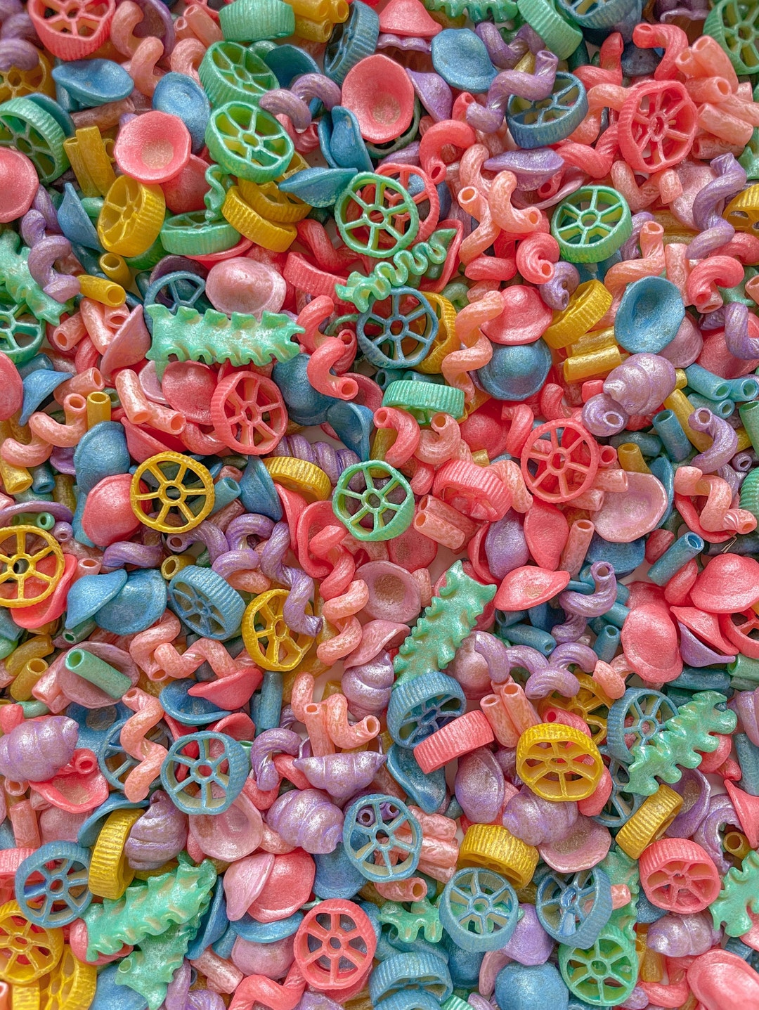 Pasta Coral Reef | Coral Reef Mix |sensory Bin |coral Reef Pasta ...