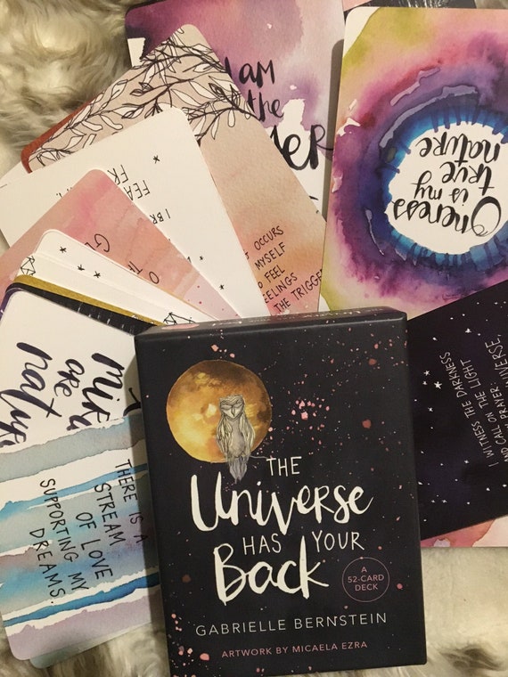 The Universe Has Your Back Oracle Card Pull | Etsy