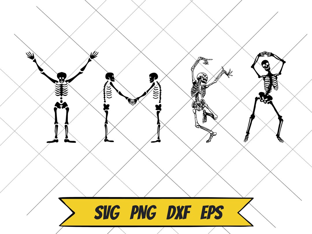 YMCA Dancing Skeletons Svg, Halloween Png, Halloween Svg Spooky Season ...