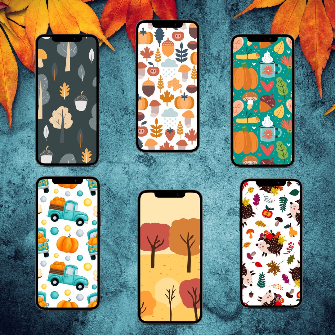 Fall Wallpaper, Thanksgiving iPhone Wallpaper, Fall Lock Screen Pumpkin ...