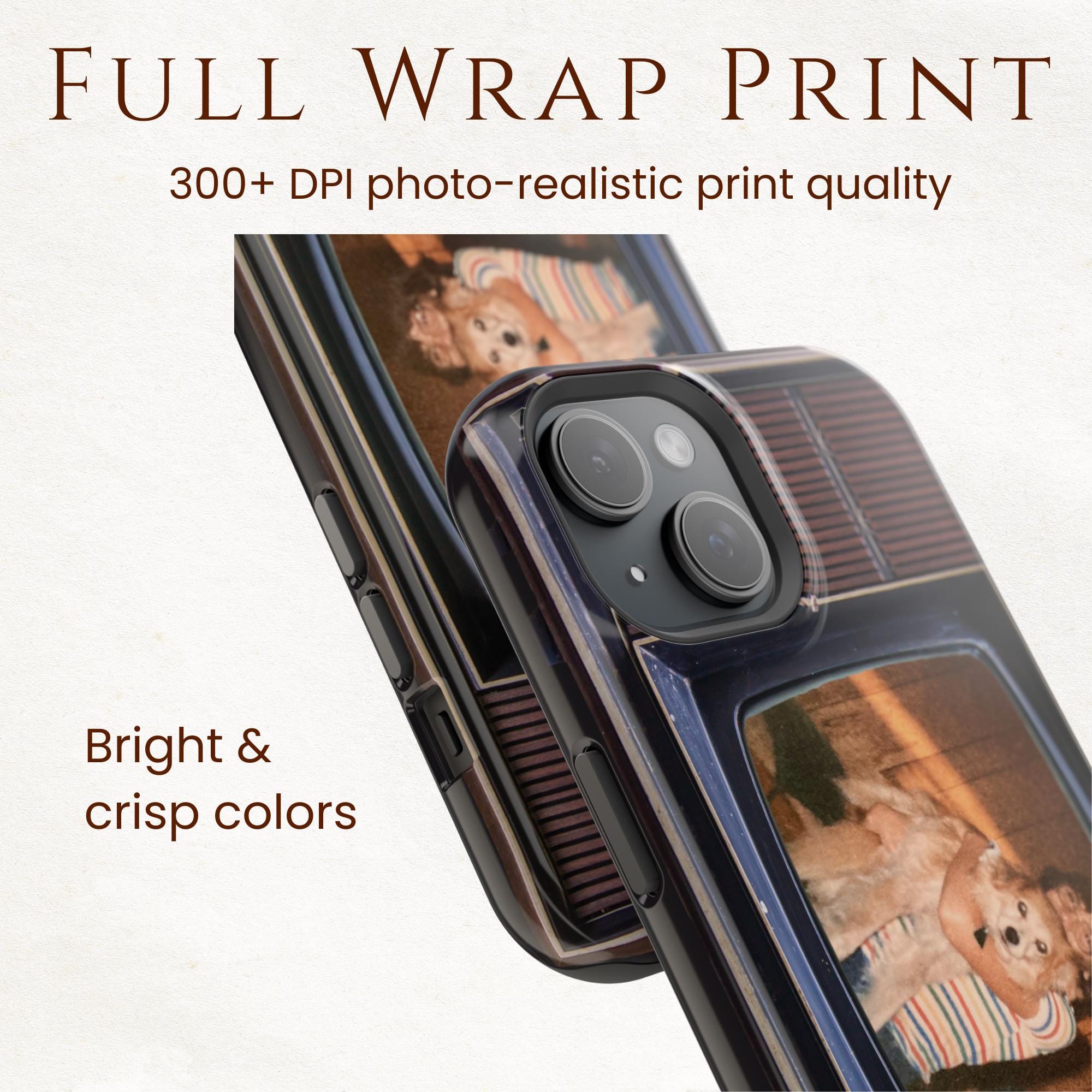 Custom Retro TV Photo Phone Case, 70s 80s Style Frame iPhone Case ...