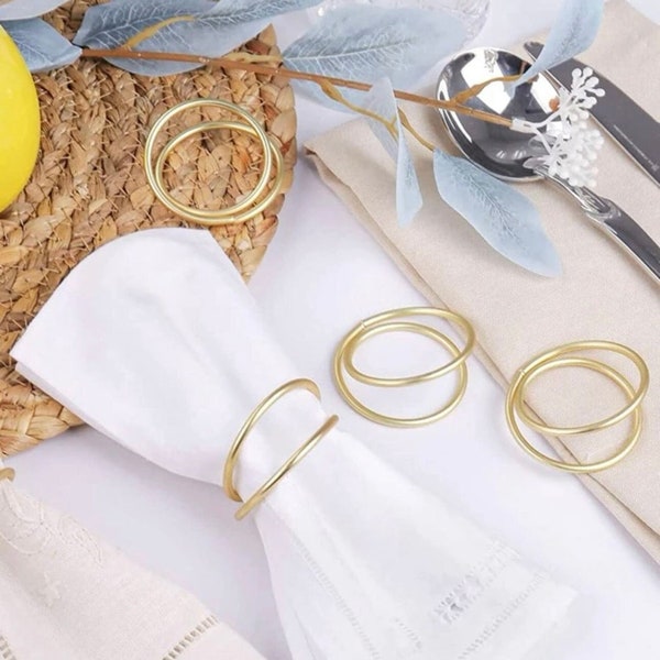 Metal Napkin Rings - Etsy