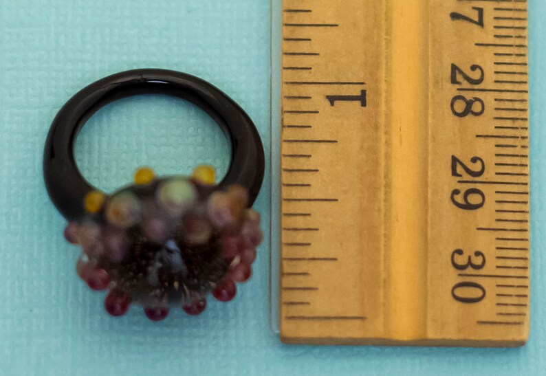 Vintage Elven Nude Real Glass Ring Size 5 1/2 E2 - Etsy