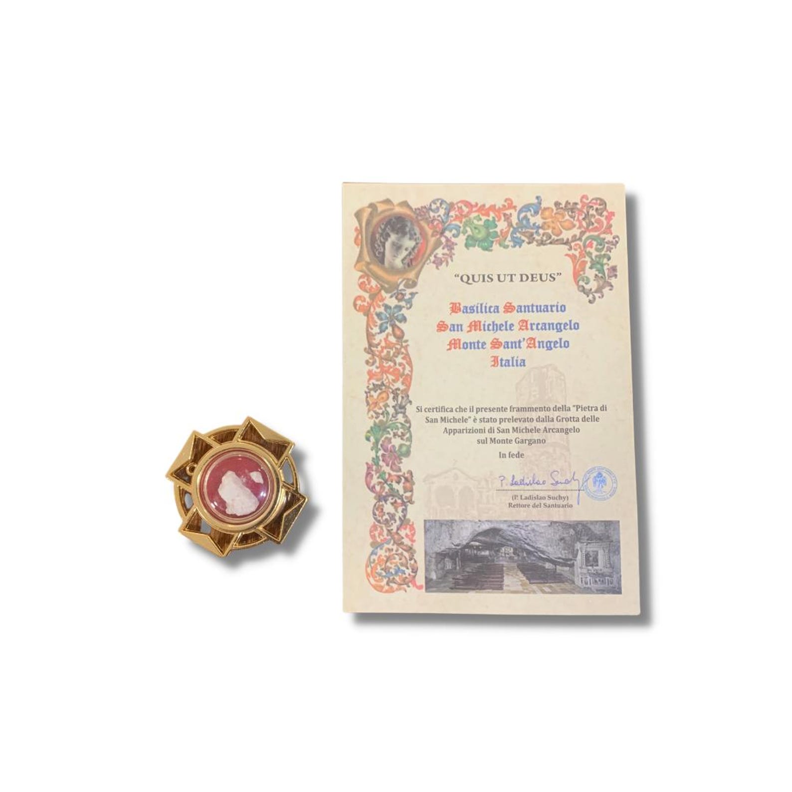 Relic St. Michael Stone Reliquia Relic - Etsy