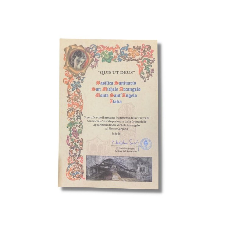 Relic St. Michael Stone Reliquia Relic - Etsy
