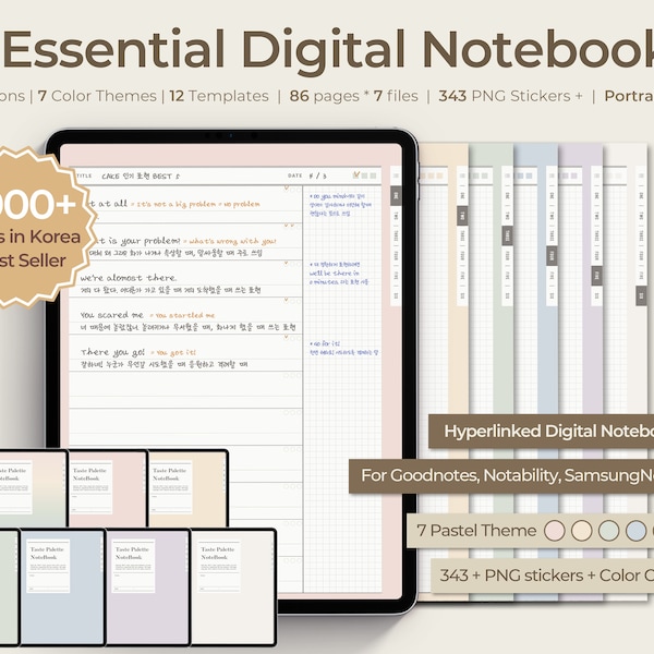 Goodnotes Notebook - Etsy