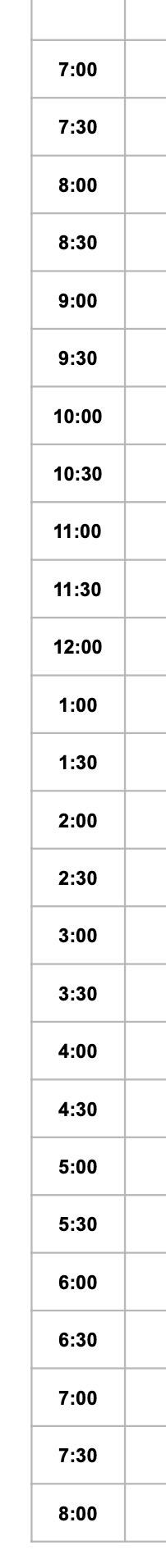 Super Simple Weekly Template Printable - Etsy