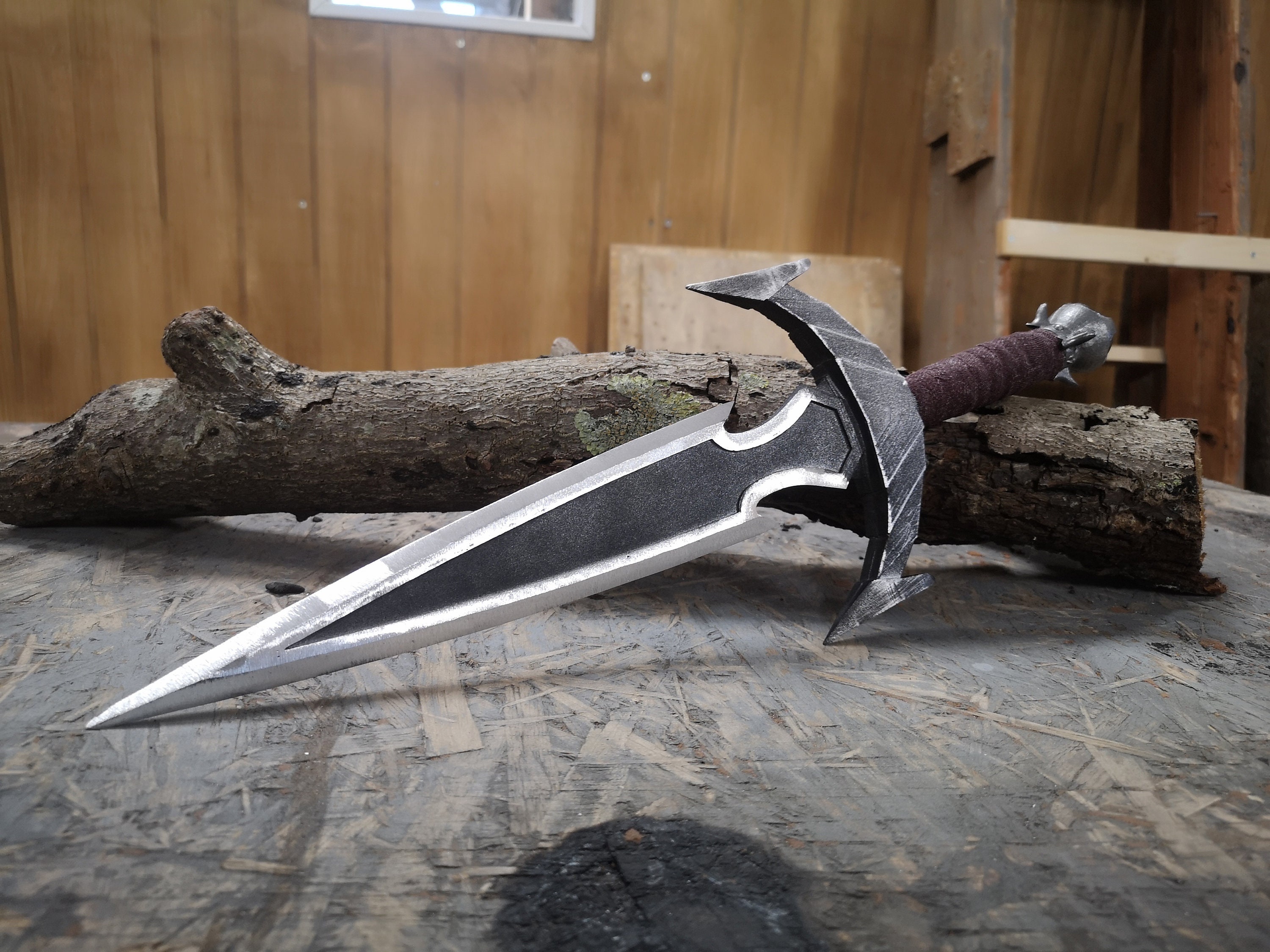 Aluminum Mehrunes Razor Dagger Skyrim Elder Scrolls Full Size/ - Etsy ...