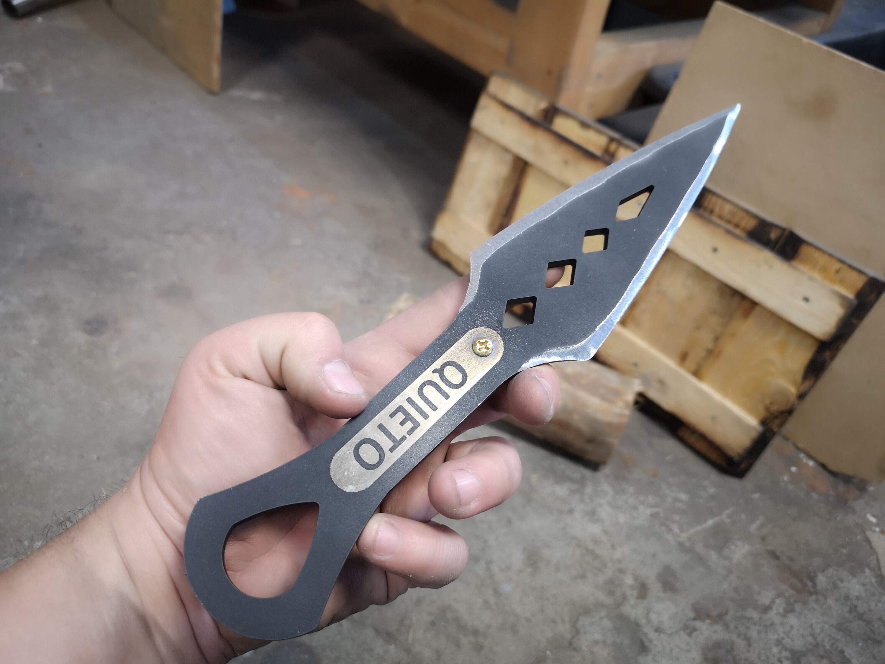 Aluminium Heirloom Knife Apex Legends Kunai Wraith Steel | Etsy Nederland