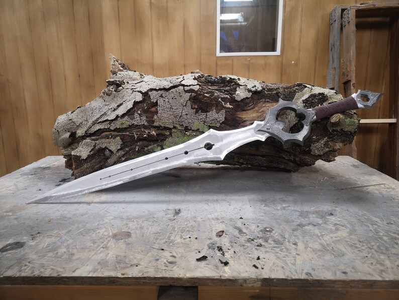 Infinity Blade Sword Aluminum Sword Deathless Blade Lll - Etsy