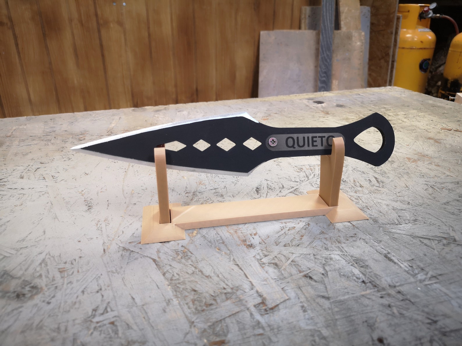 Aluminum Heirloom Knife Apex Legends Kunai Wraith Steel - Etsy