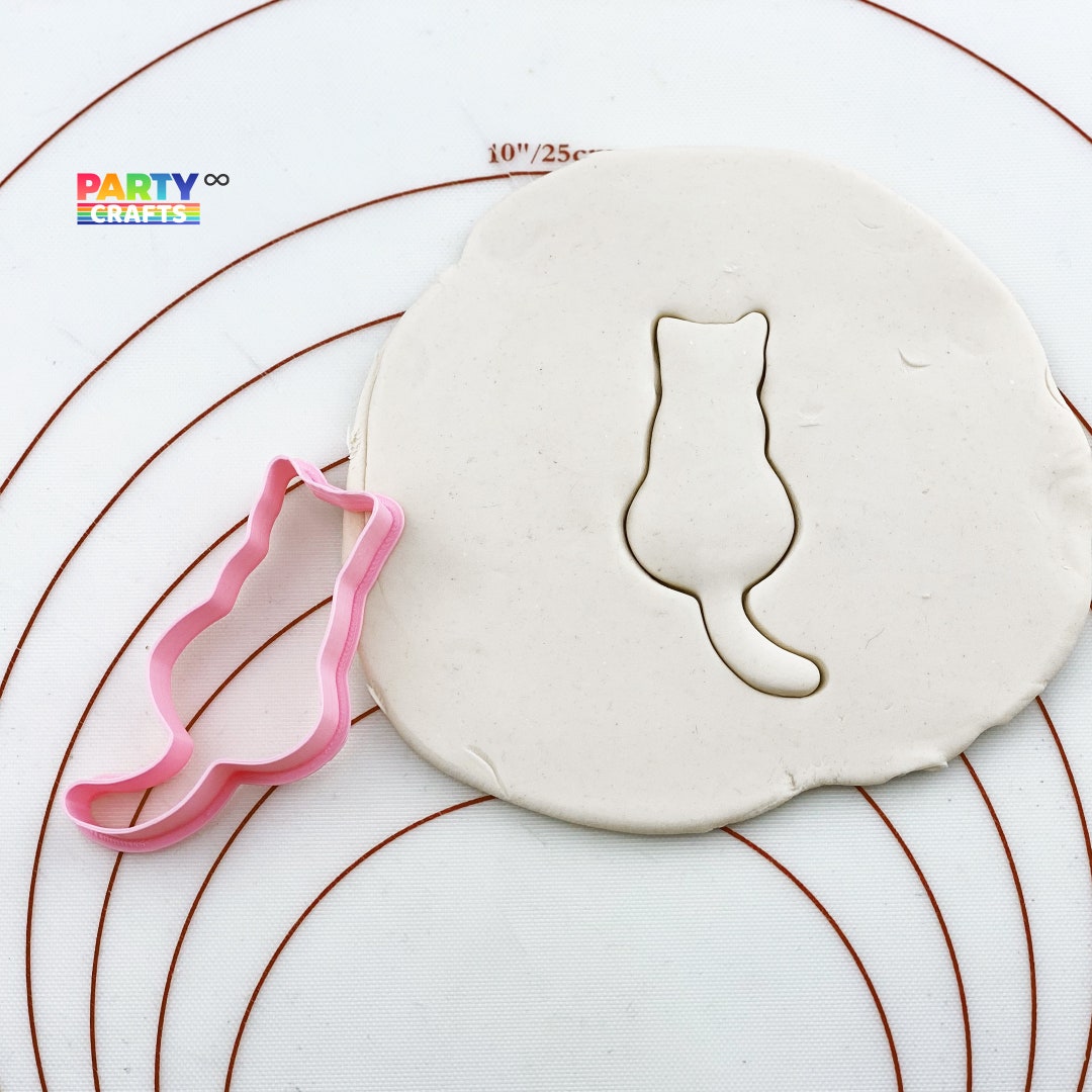 Cat Cookie Cutter | Cat Pet Shape Cookies DIY | Cat Birthday Treats DIY ...