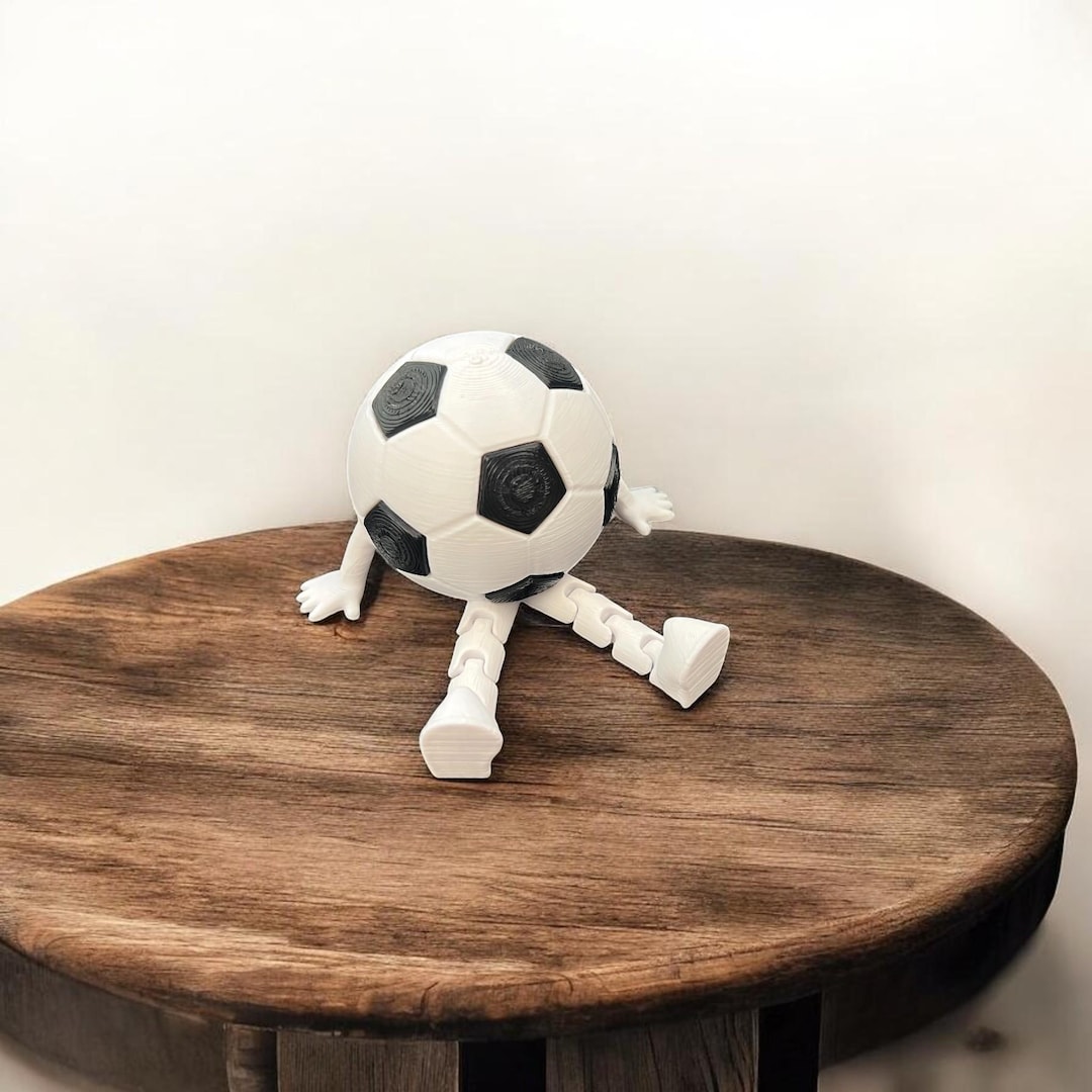Soccer Desk Decor, Soccer Ball Buddy, Funny Soccer Gift, Sports - Etsy