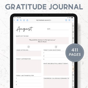 Self Care Journal, Wellness Journal, Gratitude Journal, Digital Bundle ...