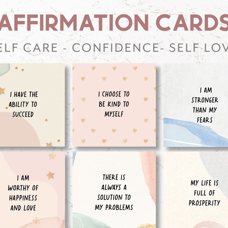 Motivational Cards - Etsy