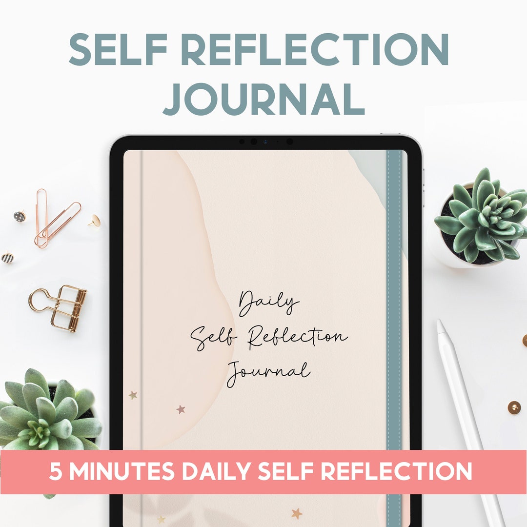 Self Reflection Journal, Self Love Digital Journal,self Care Planner ...