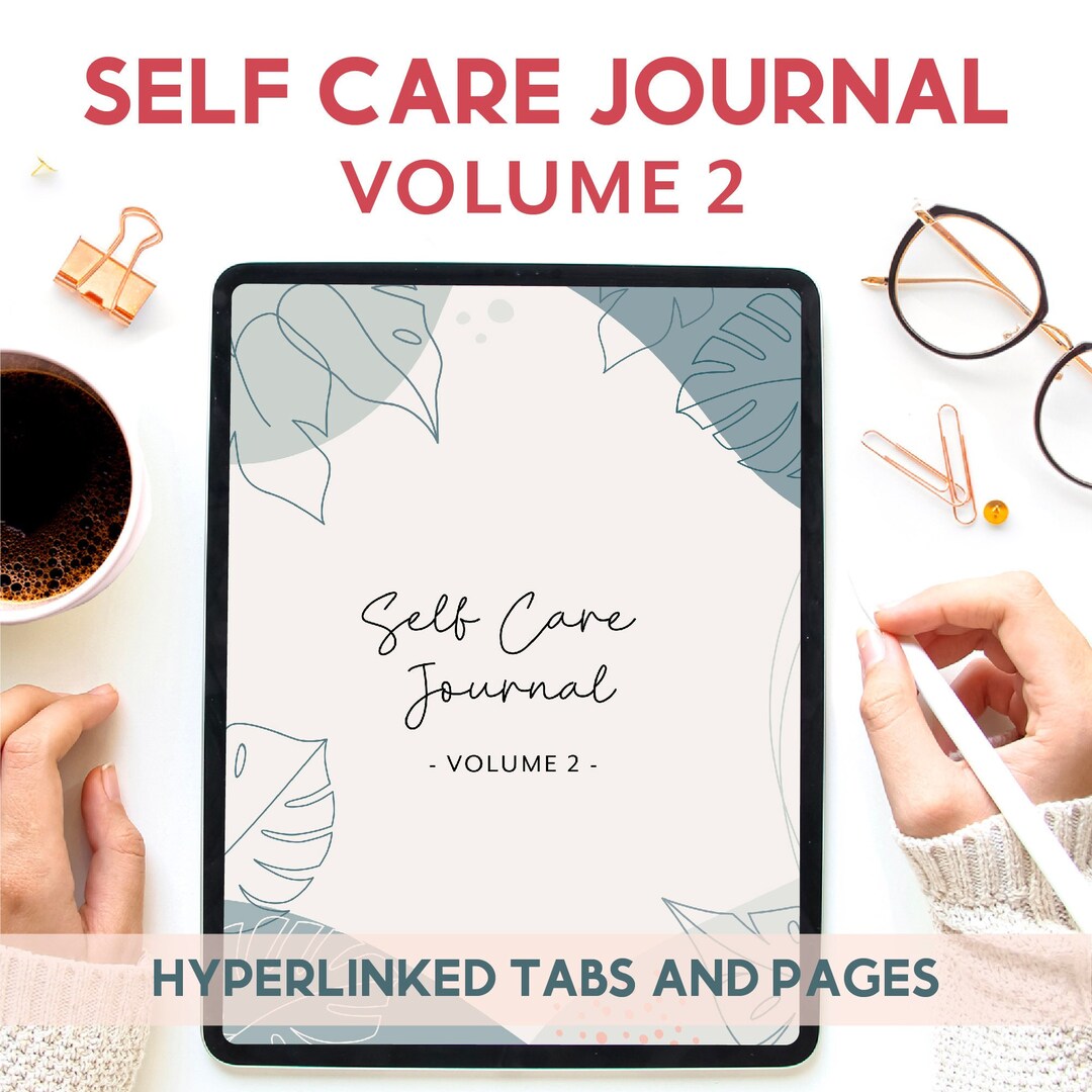 Self Care Journal Digital Self Care Workbook Self Love - Etsy