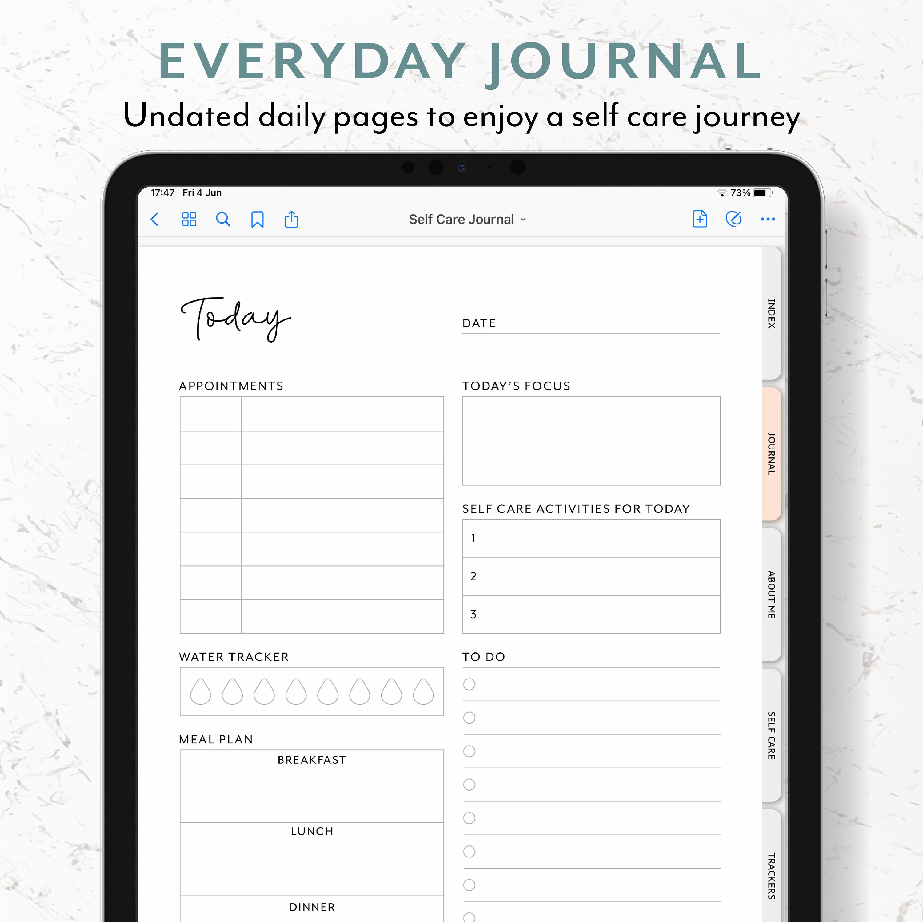 Self Care Journal Self care routine Self love journal | Etsy
