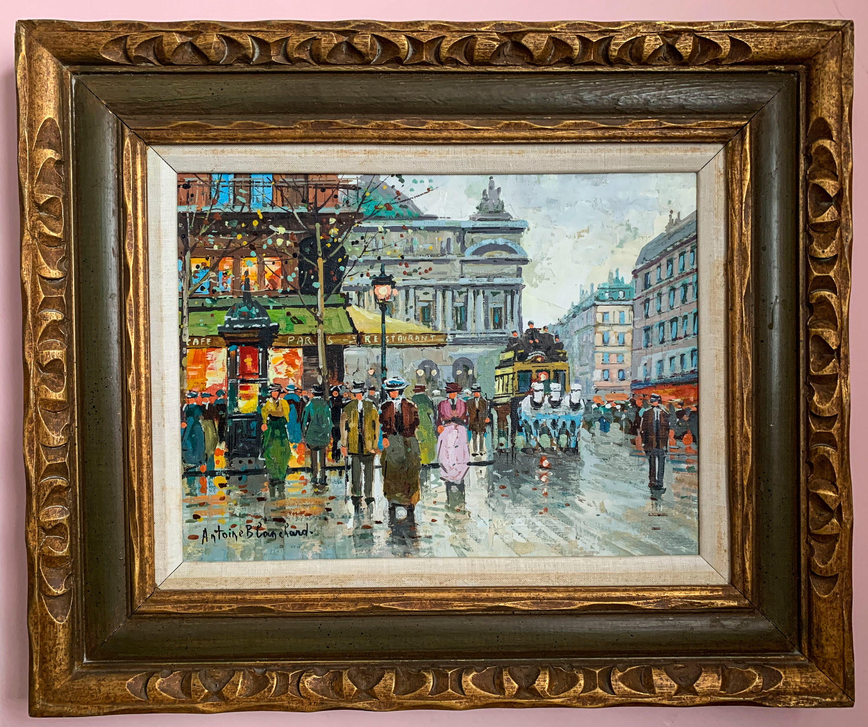 Antoine Blanchard 1910 - 1988 French Artist , Original Oil on Canvas ...