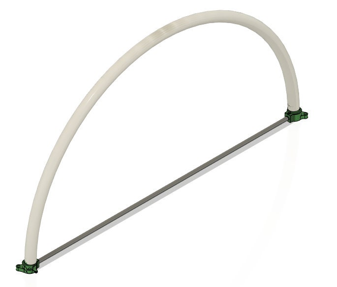 Christmas Light Show Upgrade! Durable 3D Printed Leaping Arch Bases ...