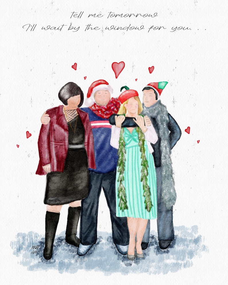 Gavin and Stacey Illustration. Nessa and Smithy Wall Art, Perfect Fan ...