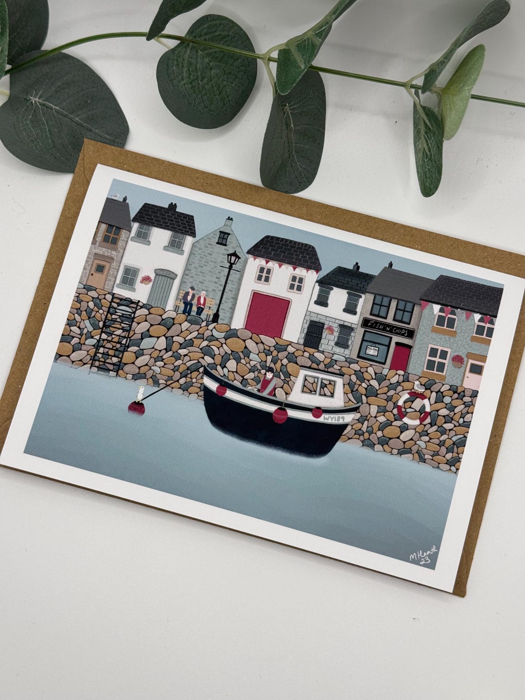 Cornwall Inspired Card | Birthday Card | Seaside Card | Birthday | Card ...