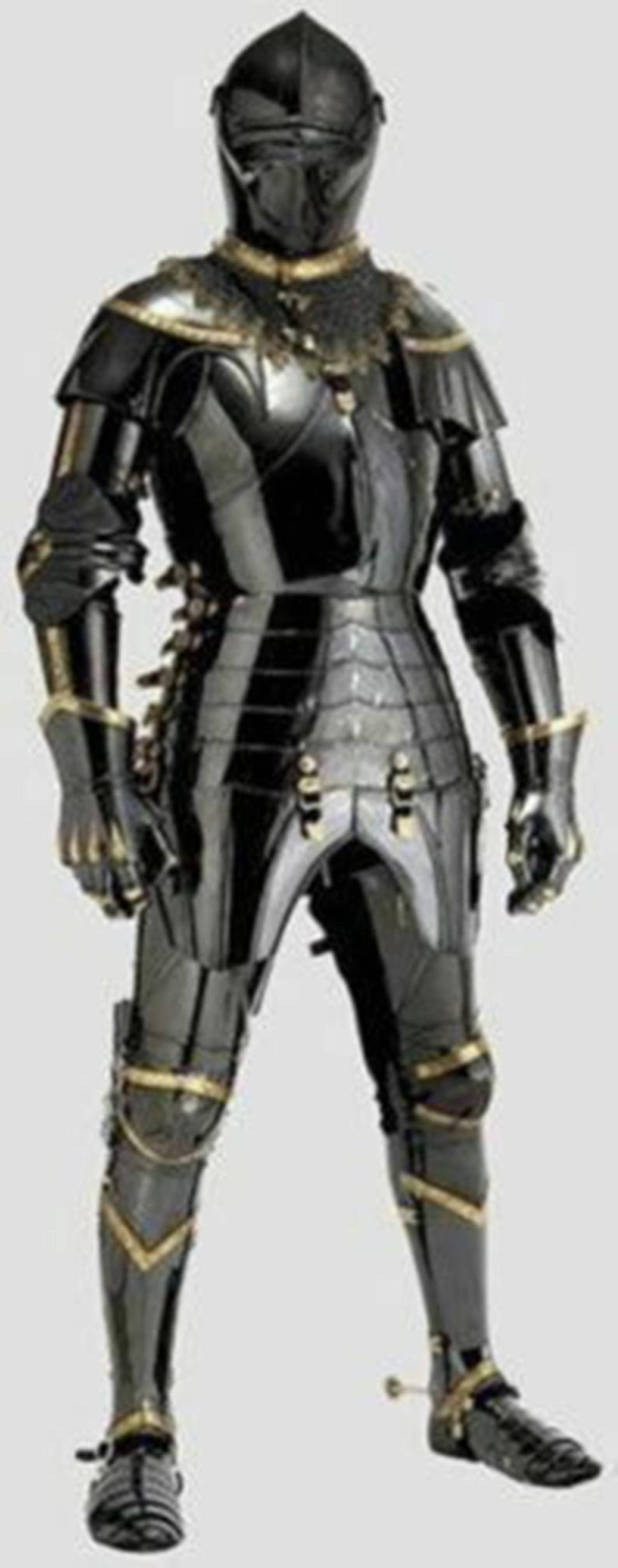 Stainless Steel Medieval Knight Black Suit Of Unique Armor | Etsy Stainless Steel Medieval Knight Black Suit Of Unique Armor | Etsy