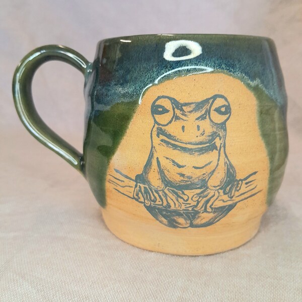 Green Tree Frog - Etsy