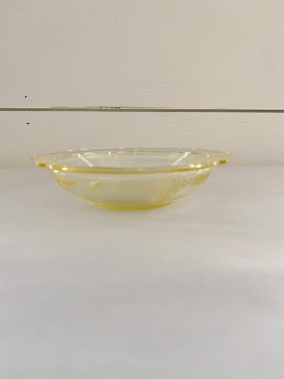 Vintage Depression Glass Hazel Atlas Roxana Yellow 5 - Etsy