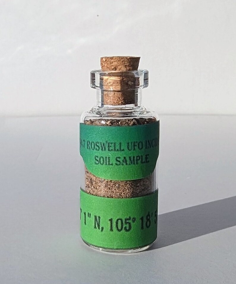 1947 Roswell UFO Incident Soil / Earth / Dirt Sample 5 Pack - Etsy