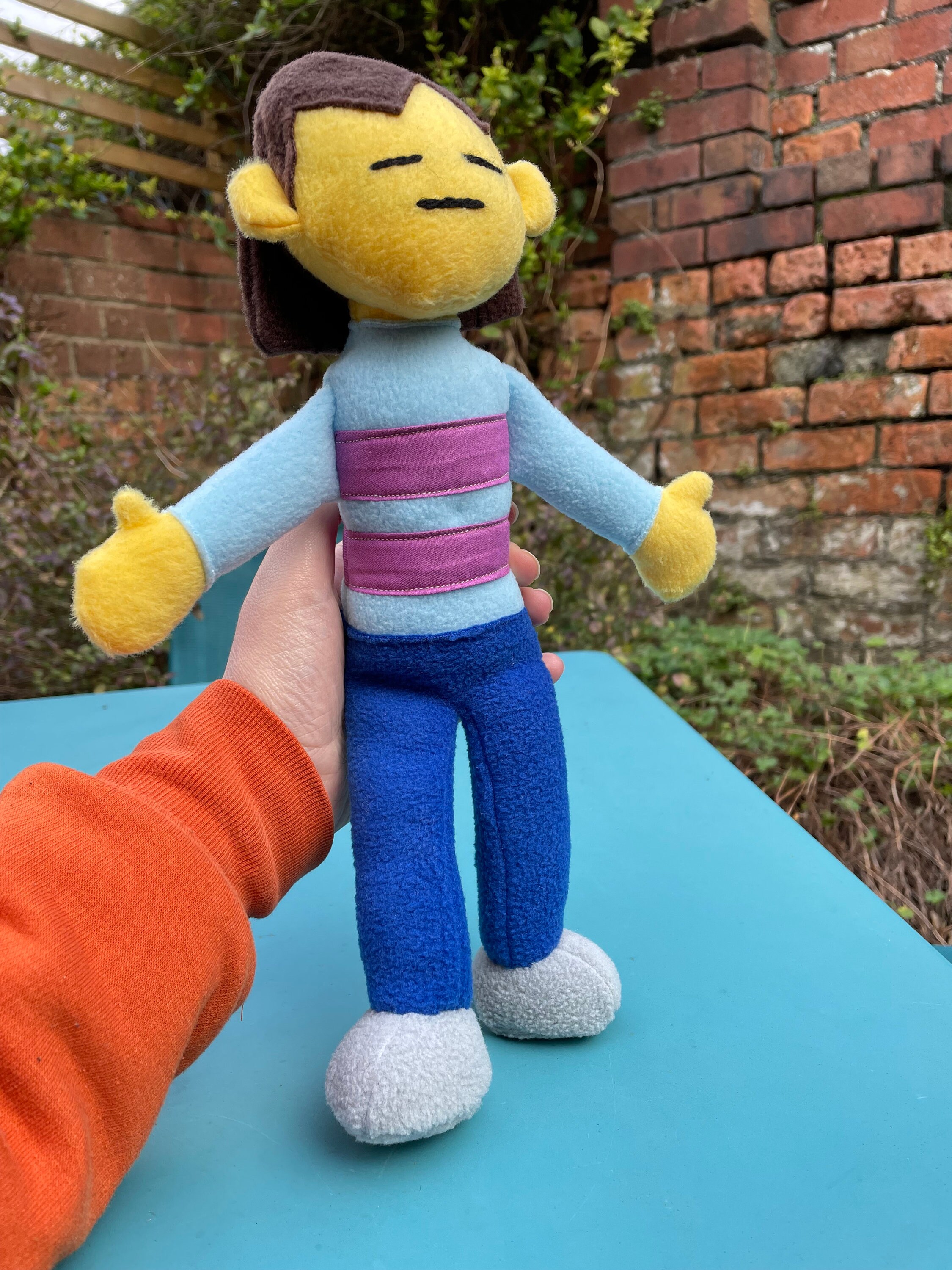 Undertale Frisk the Fallen Human Plush Toy/ Soft Toy/ Handmade Plush ...