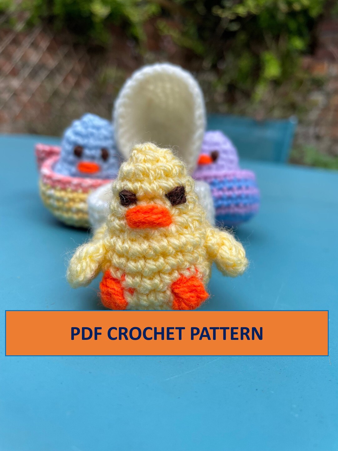 PDF CROCHET PATTERN Chick and Egg/ Chicken/ Hen/easter Egg/easter Gift ...
