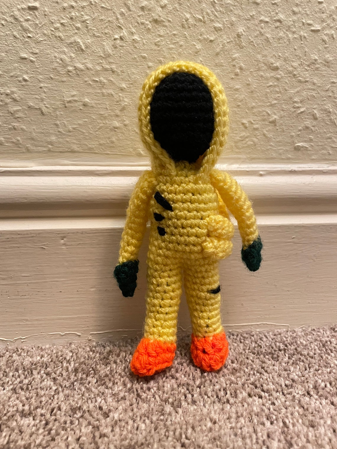 PDF CROCHET PATTERN the Backrooms Hazmat Suit Guy Online Analog Horror ...