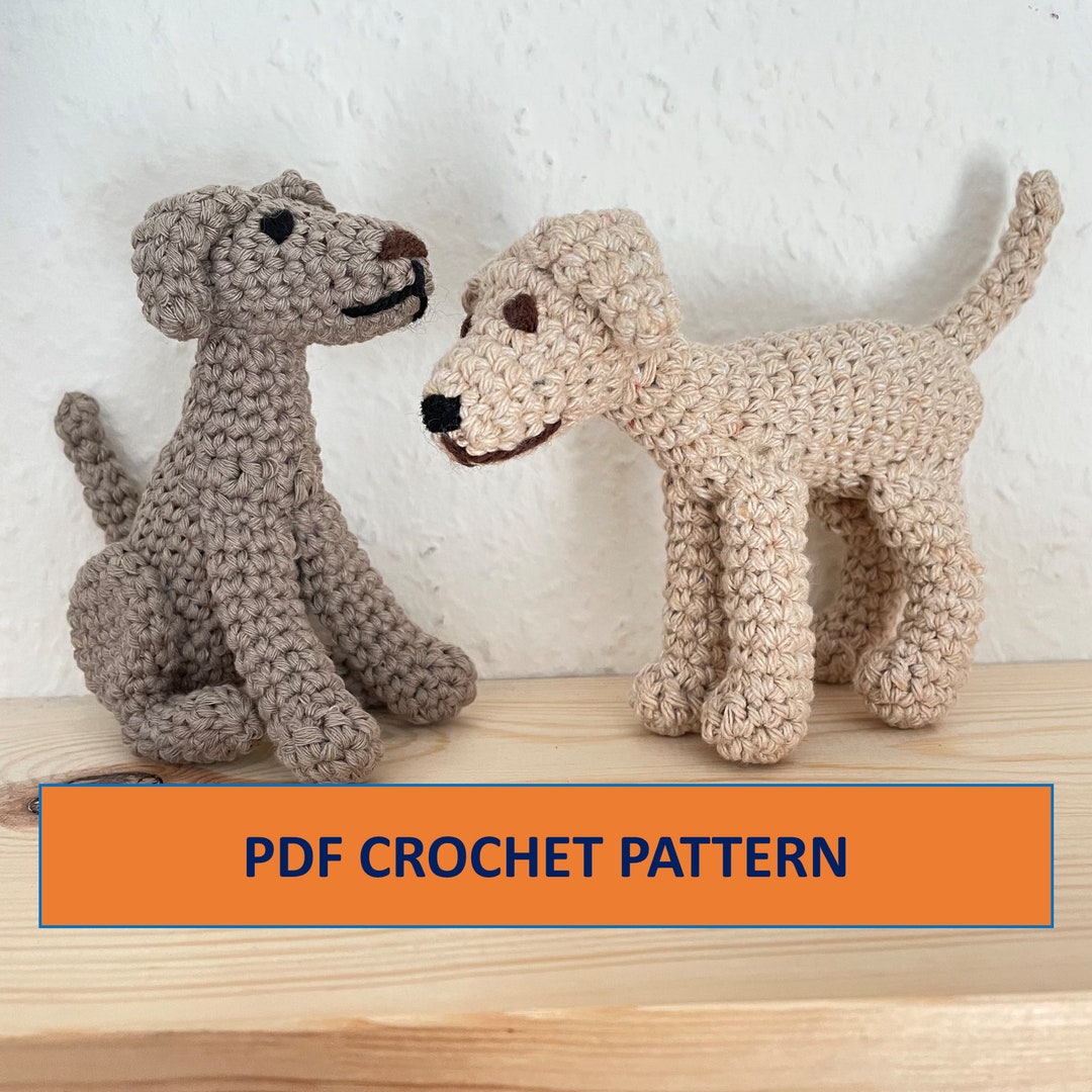 PDF CROCHET PATTERN Labrador Retriever Dog Puppy Amigurumi Pattern - Etsy
