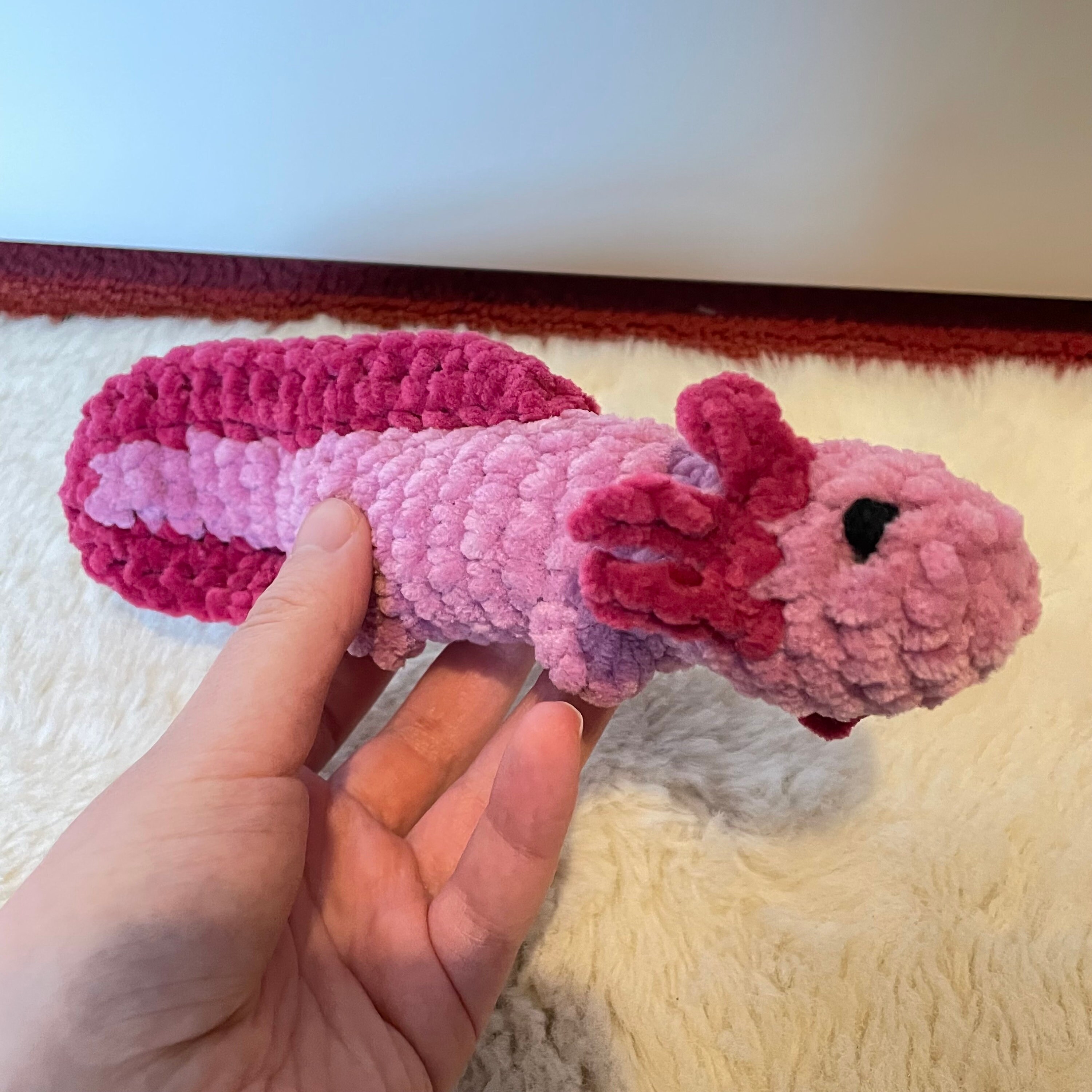 Soft Toy Axolotl Marine Amphibian Plush Cuddly Pet Minecraft - Etsy