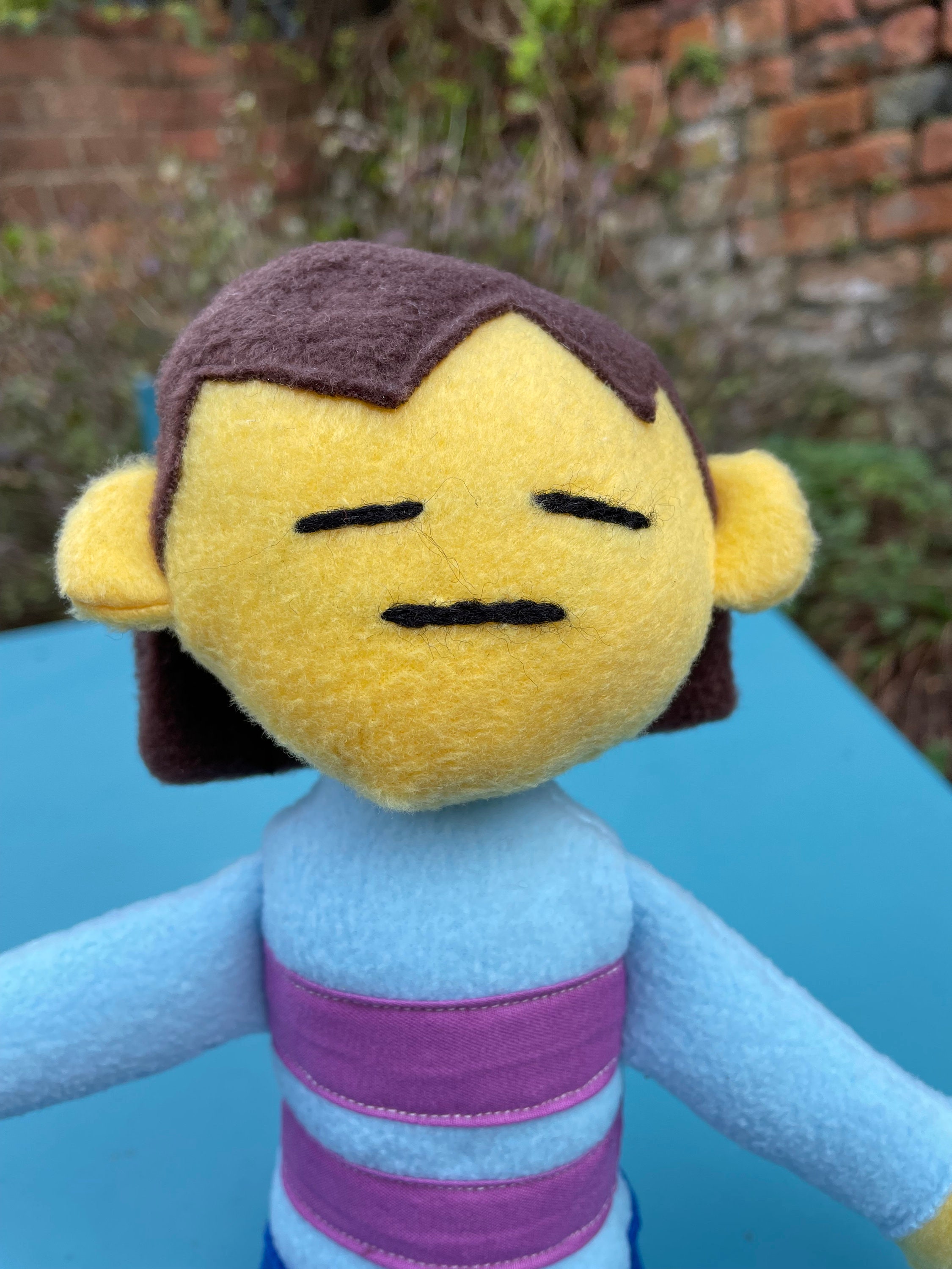 Undertale Frisk the Fallen Human Plush Toy/ Soft Toy/ Handmade Plush ...
