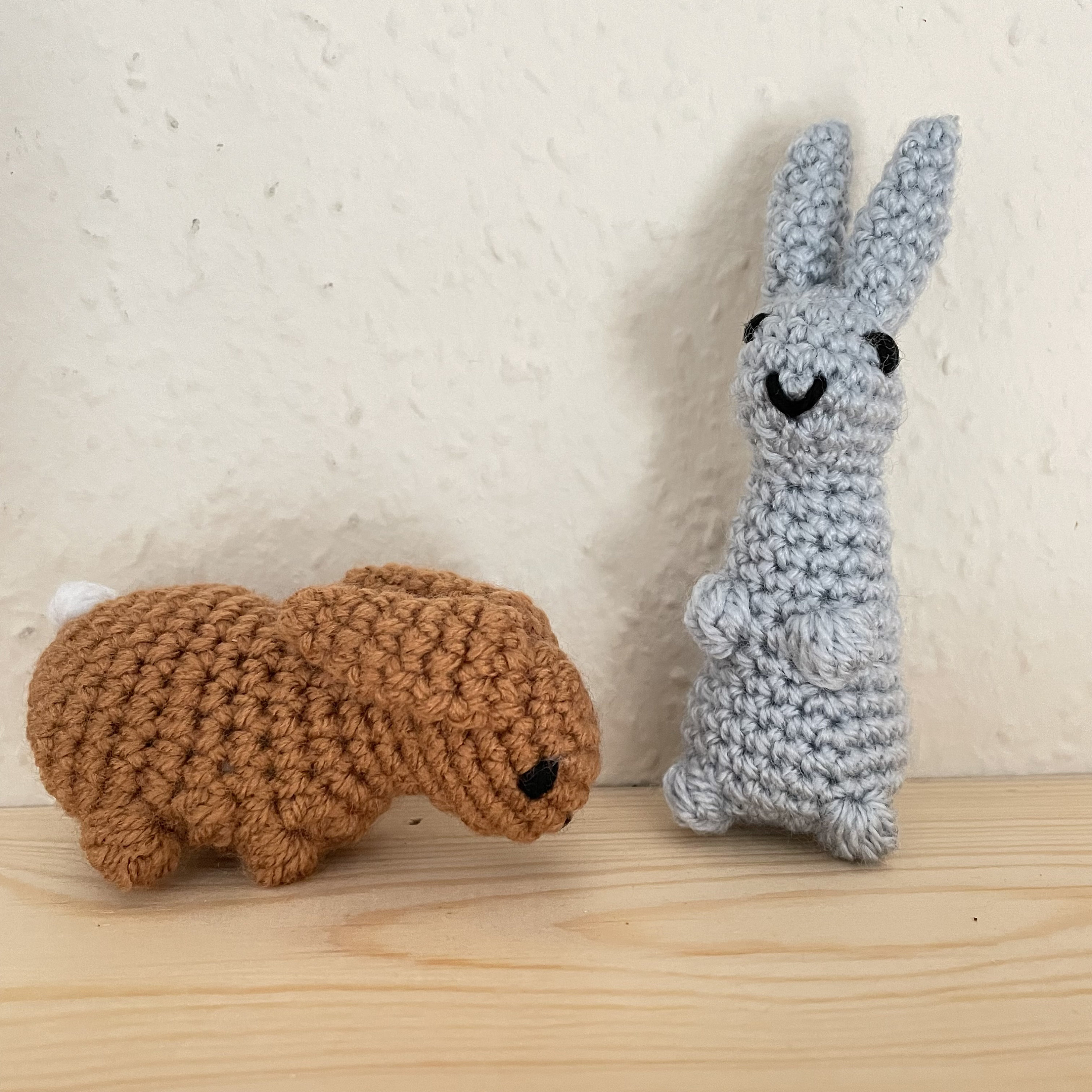 PDF CROCHET PATTERN Bunny Rabbit Dutch Rabbit Low Sew Amigurumi Pattern ...