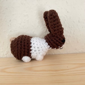 PDF CROCHET PATTERN Bunny Rabbit Dutch Rabbit Low Sew Amigurumi Pattern ...