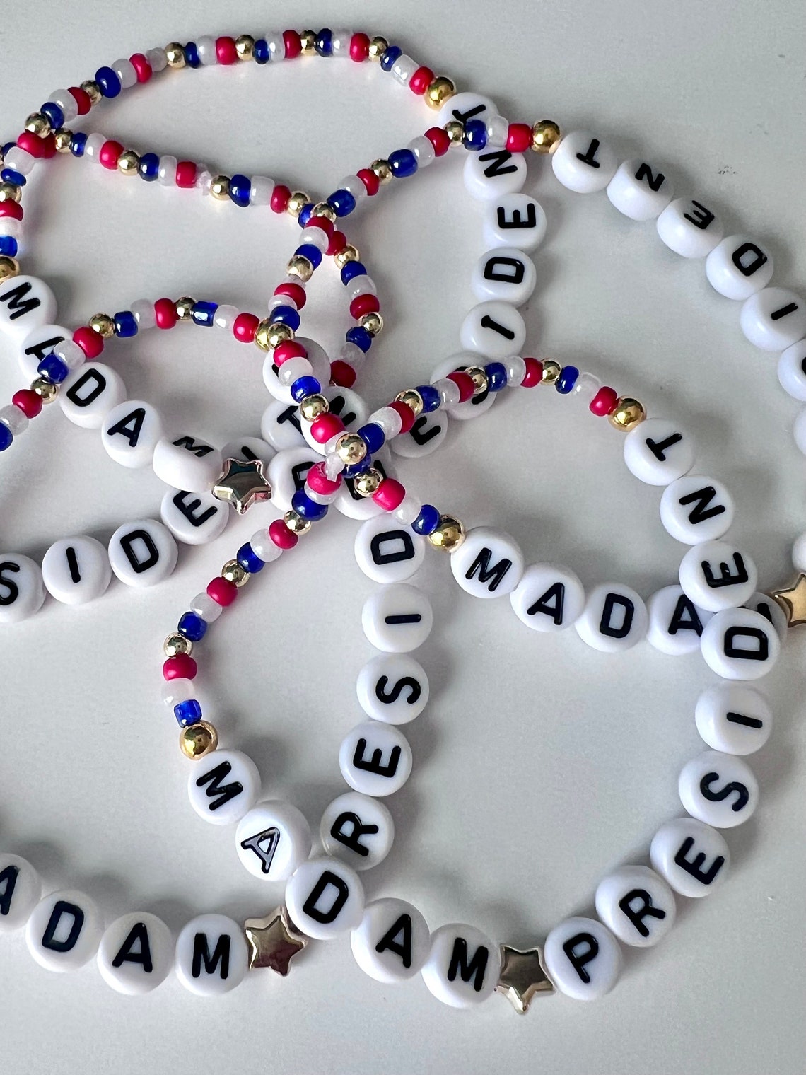 MADAM PRESIDENT Bracelet / HARRIS 2024 Bracelet / Democrat Bracelet ...