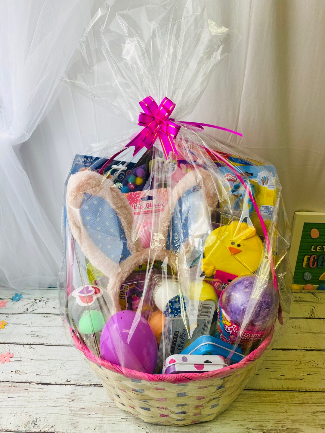 Polly Pocket Themed 19 Piece Girls Easter Basket Filled Easter Basket ...