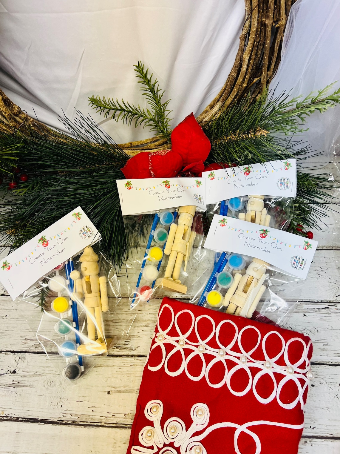 Christmas Craft for Kids Paint Your Own Nutcracker Kids Christmas ...