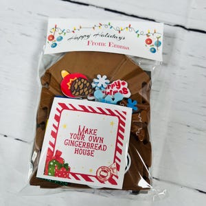 Christmas Holiday Classroom Handouts: School Christmas Foam Gingerbread ...