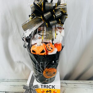 Kids Halloween Basket | Halloween Trick or Treat | Boo Bag | Halloween ...