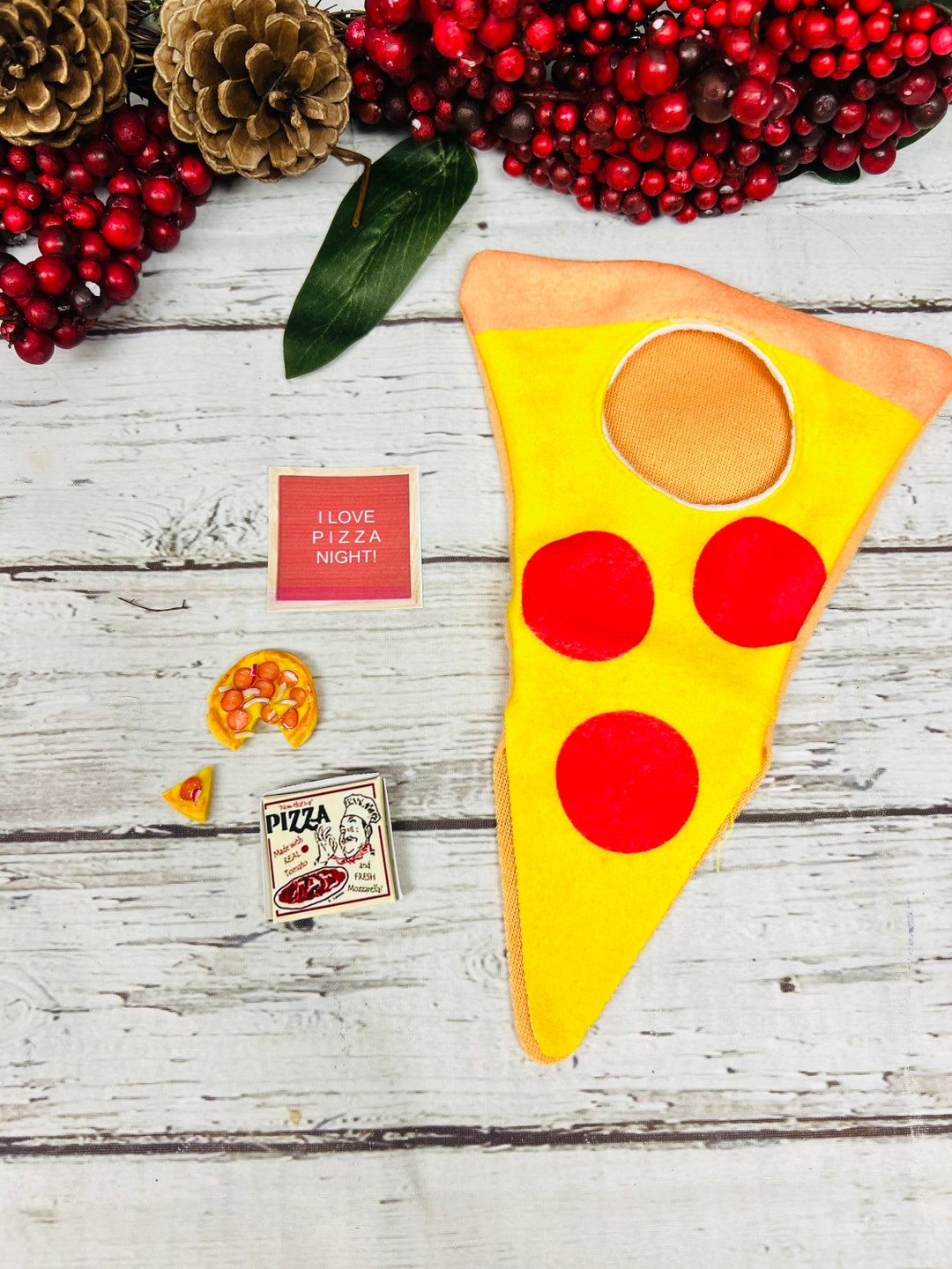 Elf Doll Christmas Elf Kit Pizza Night Nightly Mischievous - Etsy