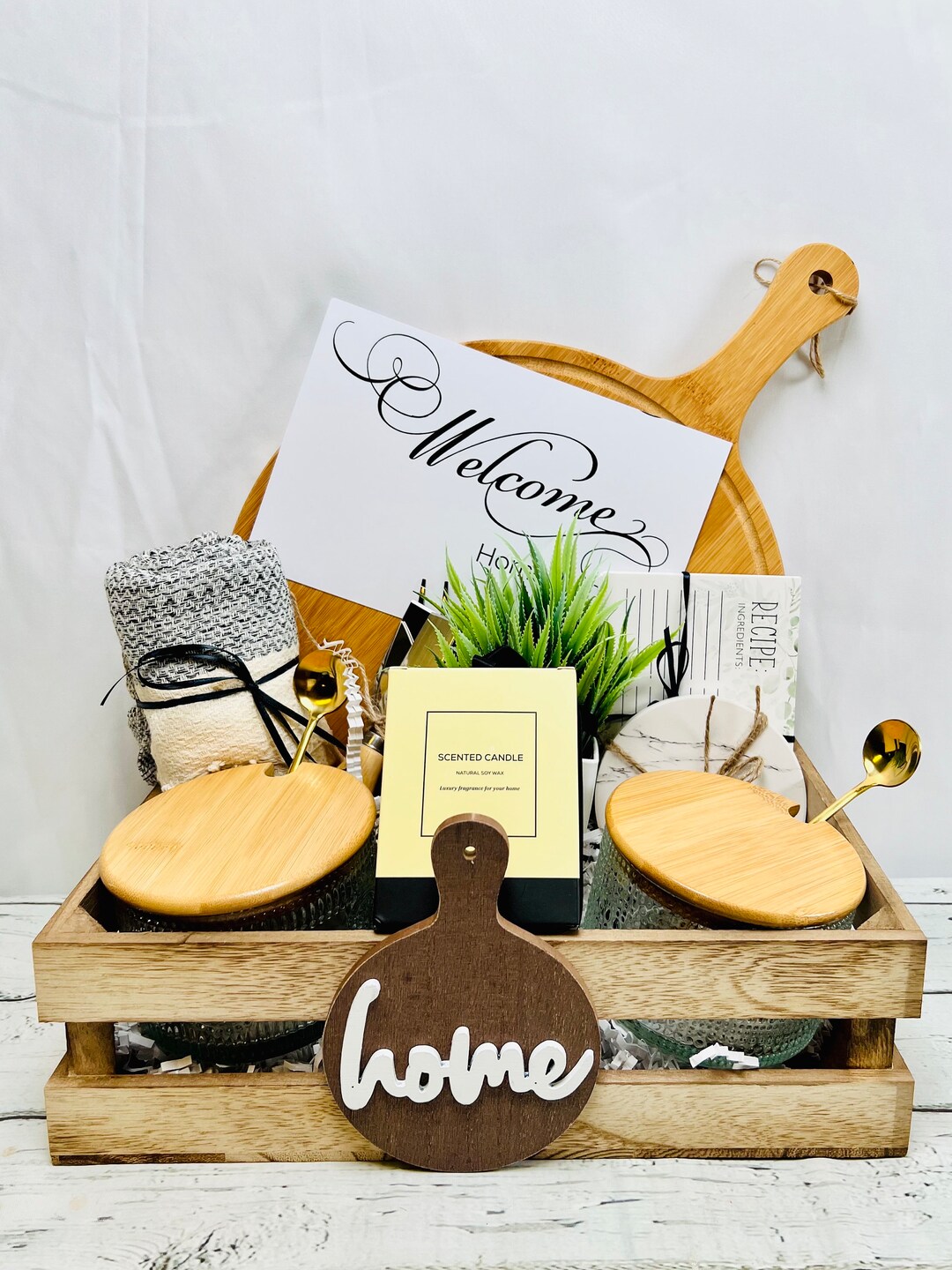 House Warming Gift Basket Realtor Gift Client Gift New Homeowner New ...