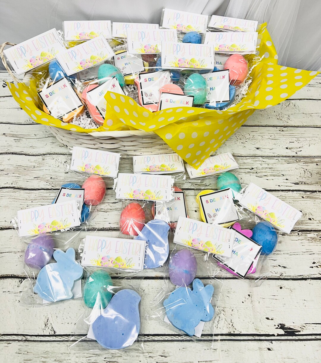Easter Basket Filler Add on Sidewalk Chalk Easter Activity Easter ...
