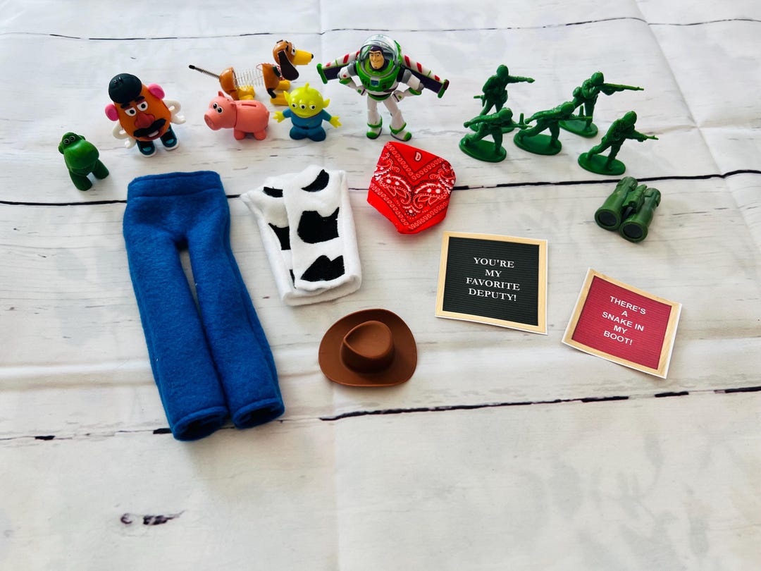 Sheriff Deputy Elf Costume Kit: Toy Story Elf Props - Etsy